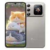 Smartphone Fossibot S7 128gb 4gb Ram Dual Sim Tela 6.9" - Titânio ...
