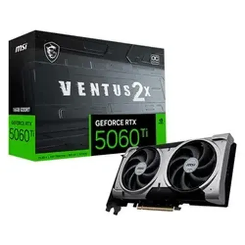 Placa De Video Msi Ventus 2x Plus Nvidia Geforce Rtx 5060 Ti 16gb Gddr7 ...